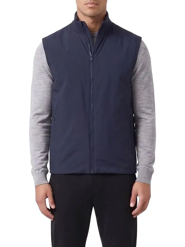 SAVE THE DUCK Technical Fabric Vest - Blue