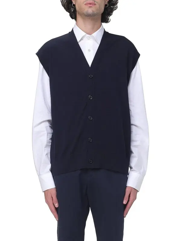 PAOLO PECORA Crew Neck Jumper - Blue