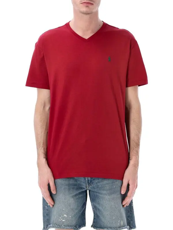 Polo Ralph Lauren V-neck T-shirt - Red