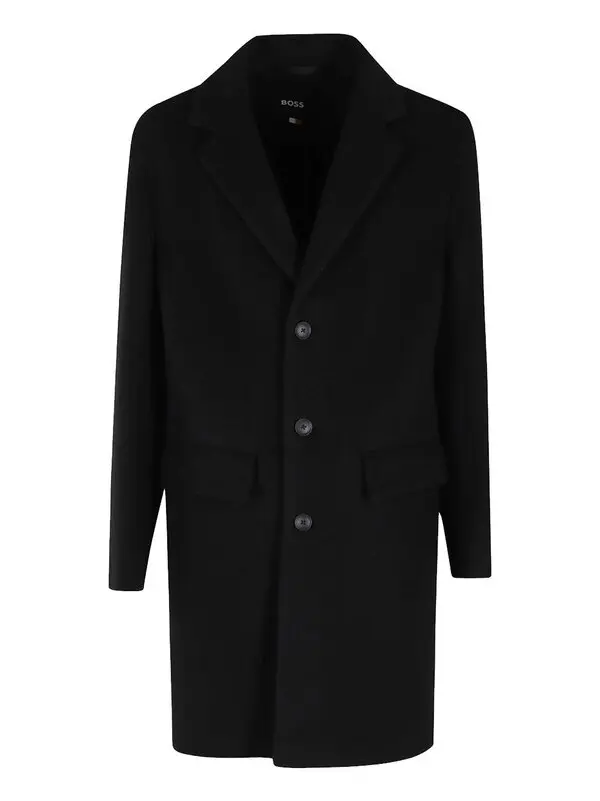 BOSS Coat Colour - Black