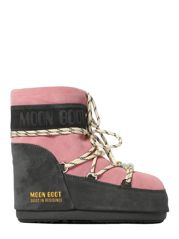 Moon Boot Lace-up Boots - Grey 1