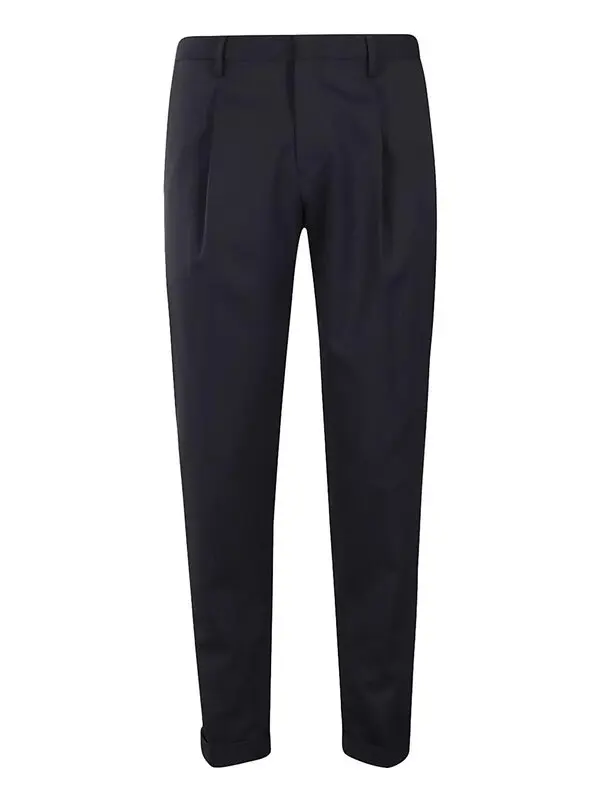 BRIGLIA 1949 Tailored Trousers - Blue