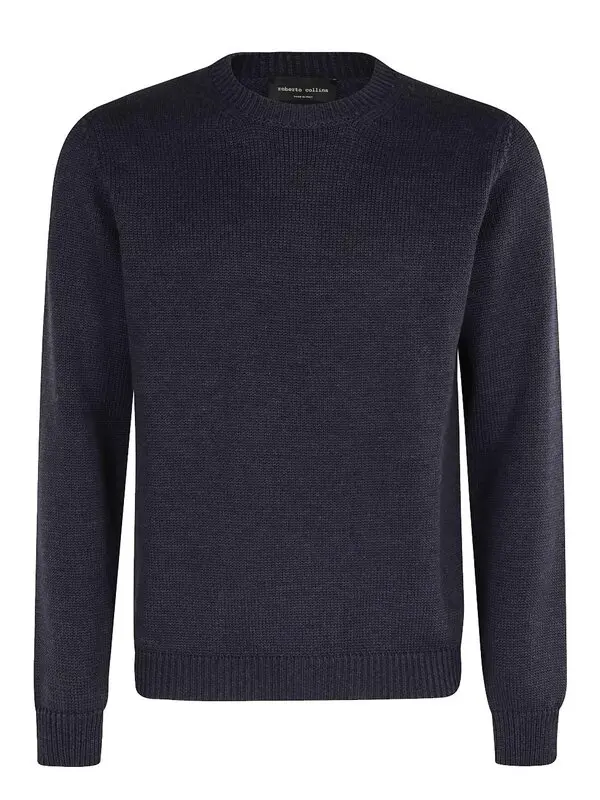 ROBERTO COLLINA Jumper Colour - Navy