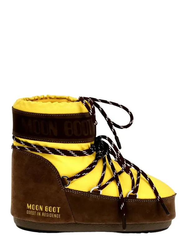 Moon Boot Lace-up Boots - Brown