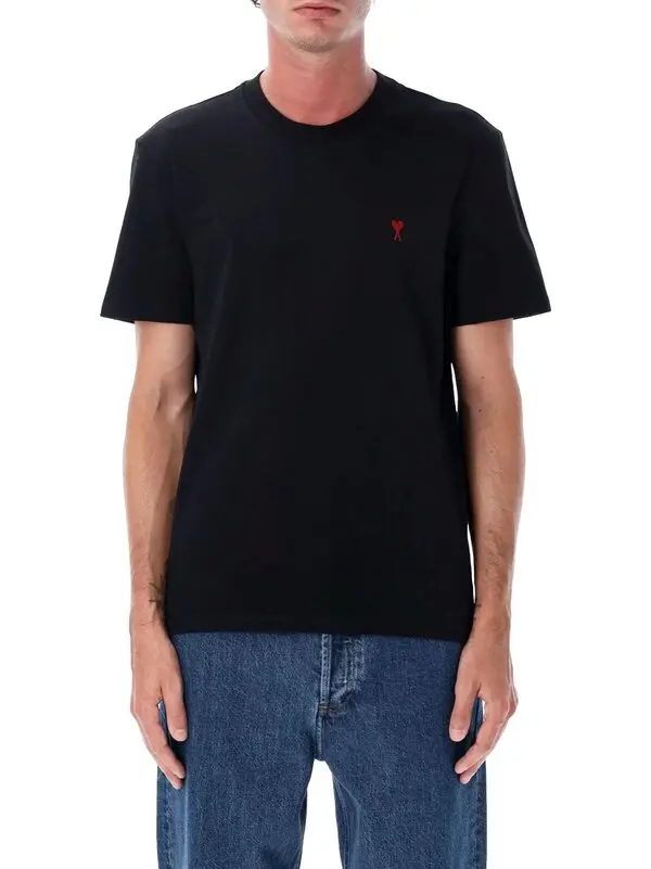 AMI Paris T-shirt Colour - Black