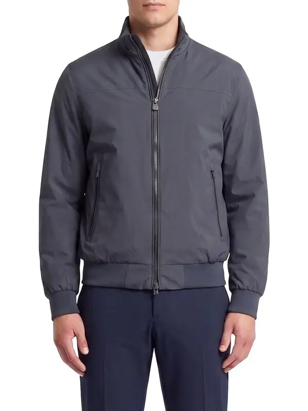 SAVE THE DUCK Finlay Polyester Bomber Jacket - Blue