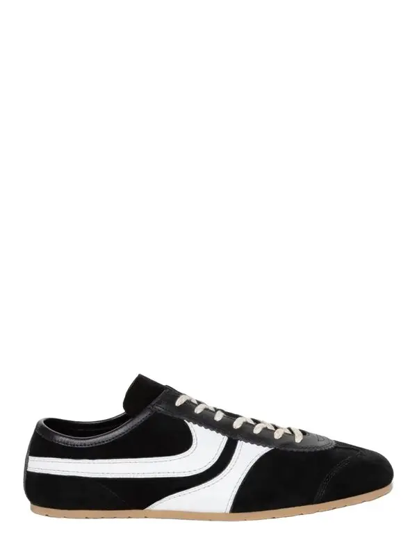 Dries Van Noten Suede Sneakers - Black