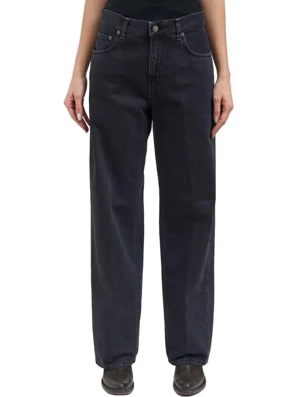 HAIKURE Straight Leg Jeans - Grey