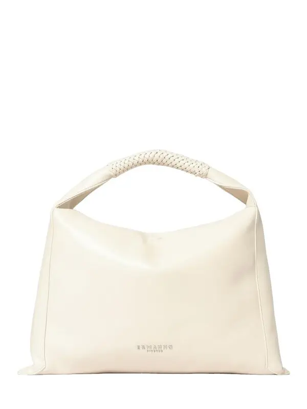 ERMANNO FIRENZE Avery Faux Leather Handbag - White