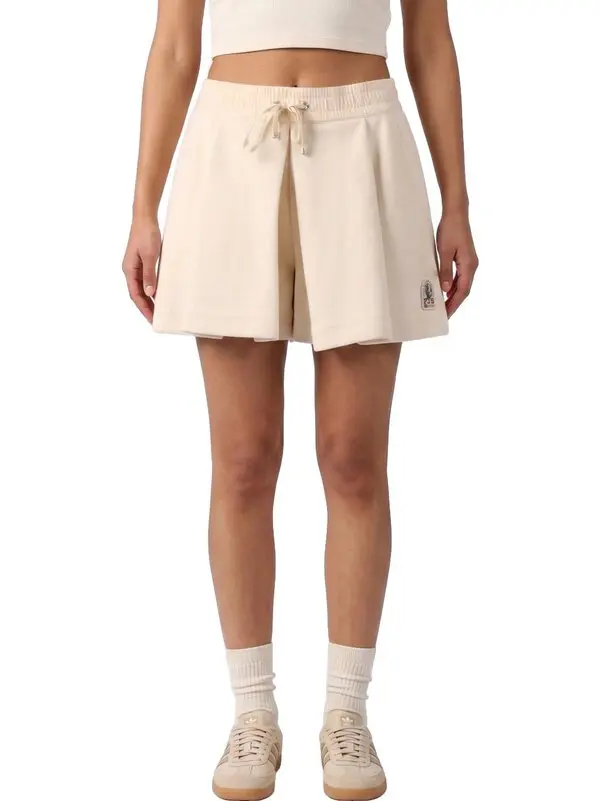 PARAJUMPERS Cotton Blend Jogging Shorts - White