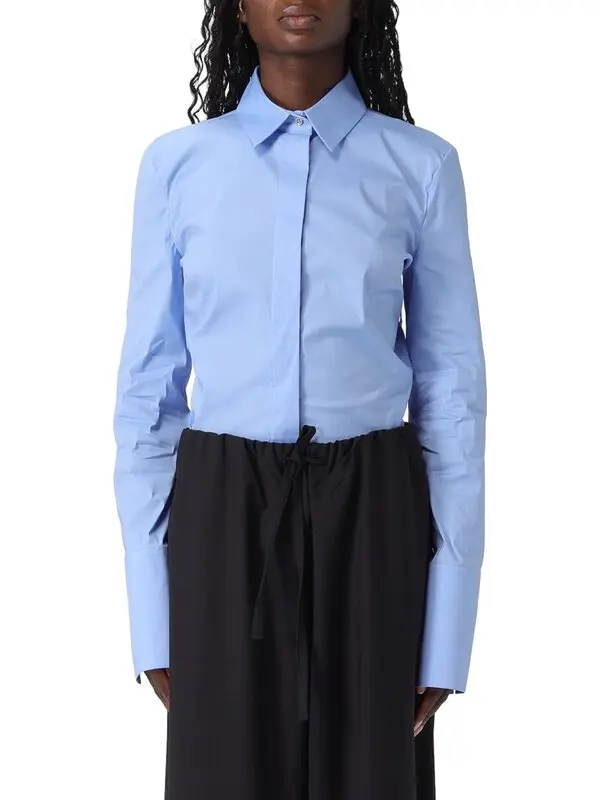 Patrizia Pepe Long Sleeve Shirt - Blue
