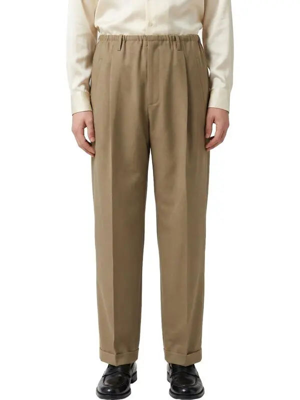 MAGLIANO Polyester Tailored Trousers - Sand