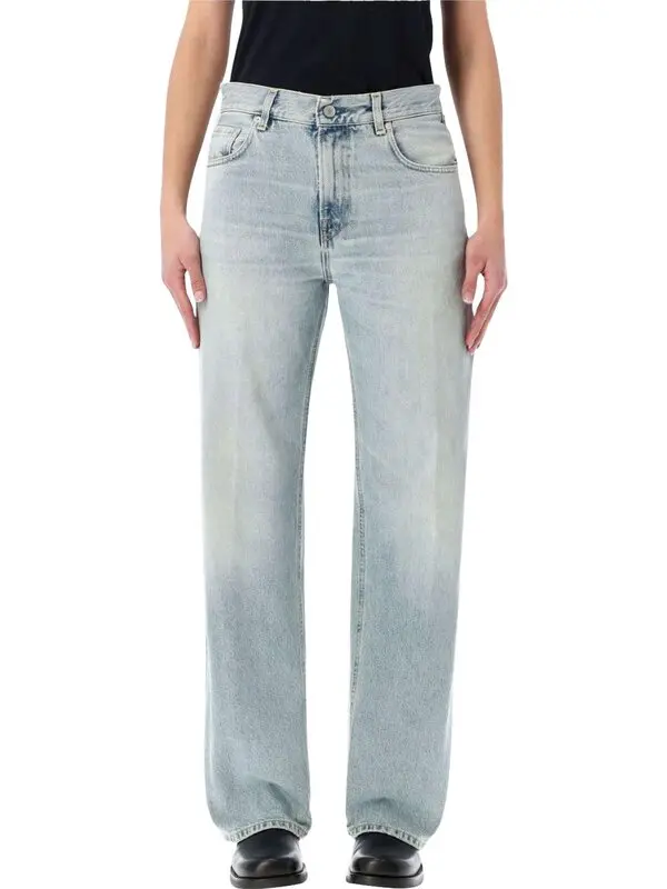 HAIKURE Straight Leg Jeans - Denim