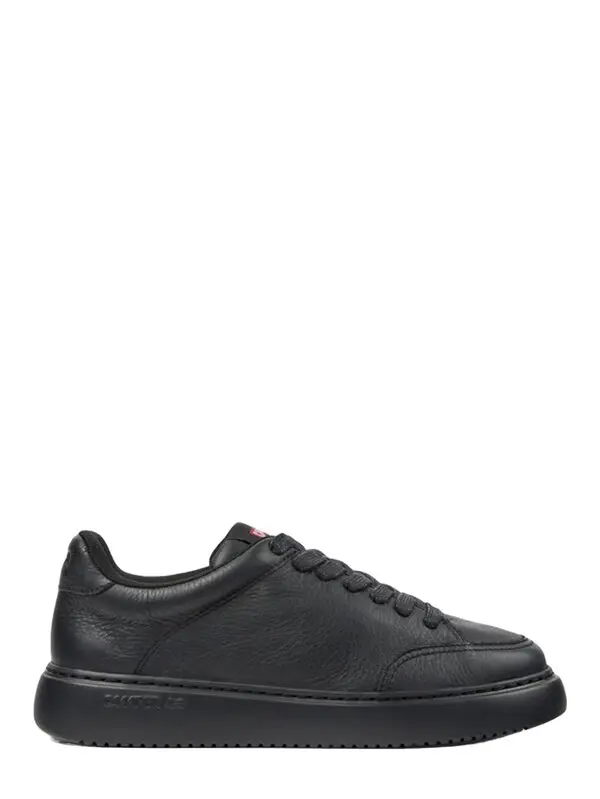 Camper Leather Lace-up Trainers - Black