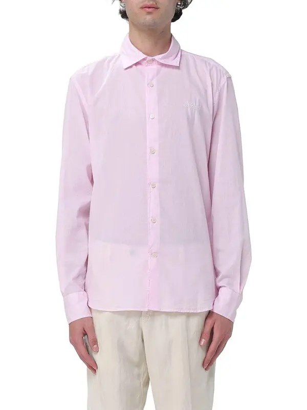 MC2 SAINT BARTH Linen Shirt - Pink