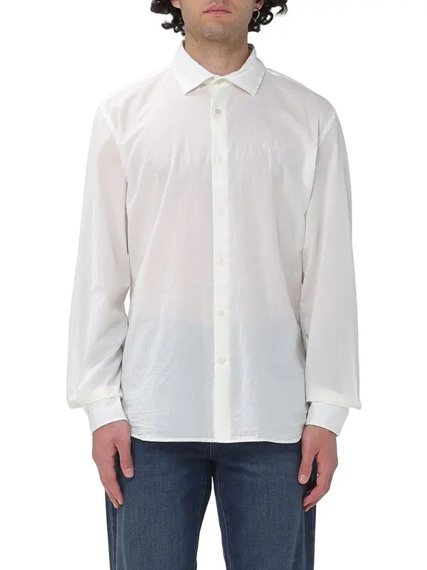 MC2 SAINT BARTH Linen Shirt - White