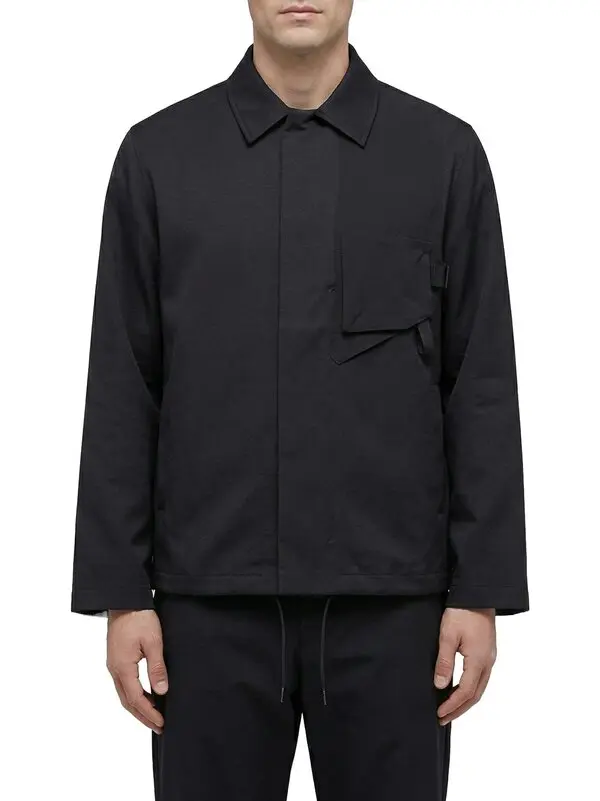 Y3 Utility Shirt Jacket - Black