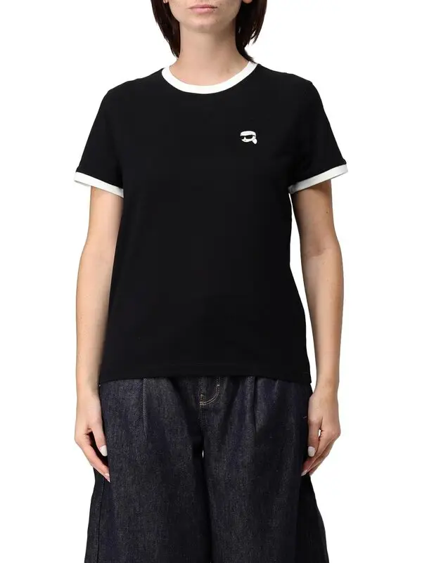 Karl Lagerfeld Logo T-shirt - Black