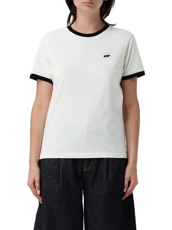 Karl Lagerfeld Logo T-shirt - White