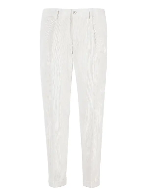 BRIGLIA 1949 Tailored Trousers - Natural