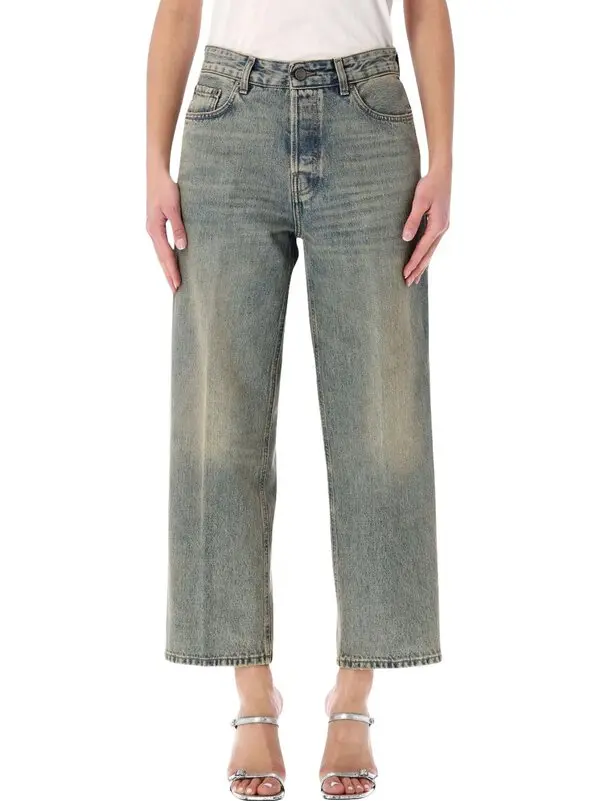 HAIKURE Straight Leg Jeans - Denim