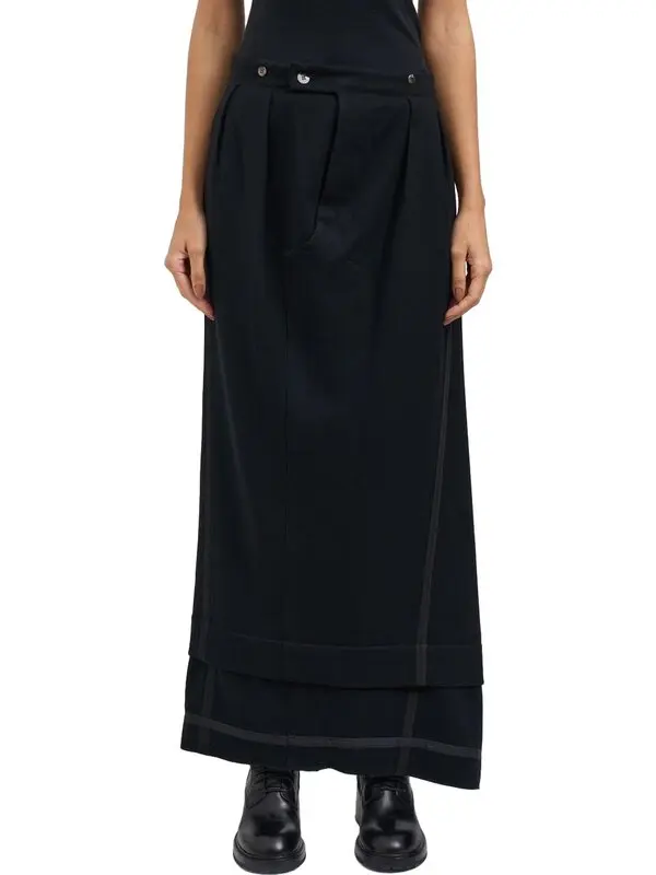 MARC LE BIHAN Maxi Skirt - Black