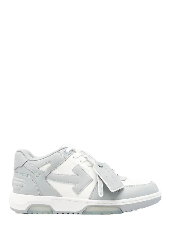 Off-White Out Of Office Leather Sneakers - Bianco 3