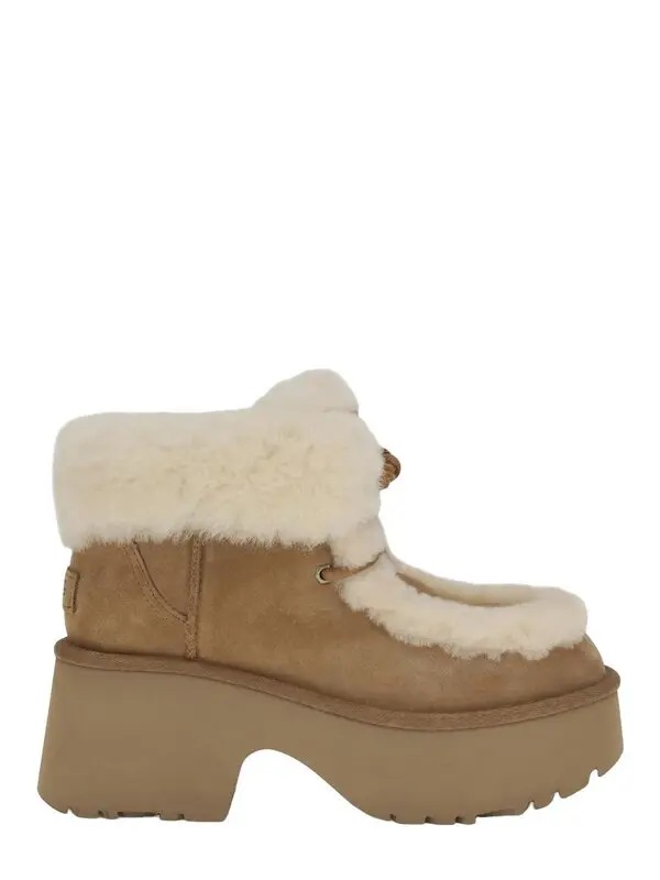 UGG Lace-up Platform Boots - Brown