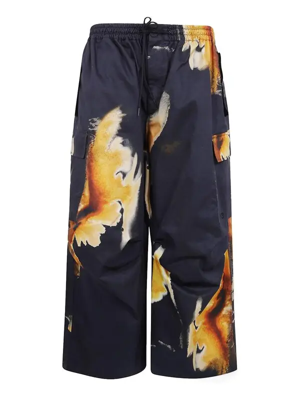 Y3 Cargo Trousers - Black