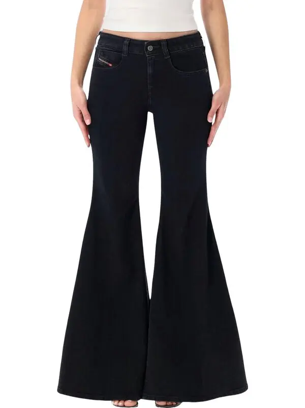 DIESEL® Flared Jeans - Black