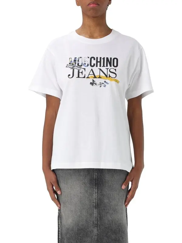 Moschino T-shirt With Graphic Print - White