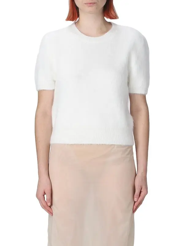 MAISON MARGIELA Brushed Knit Jumper - White