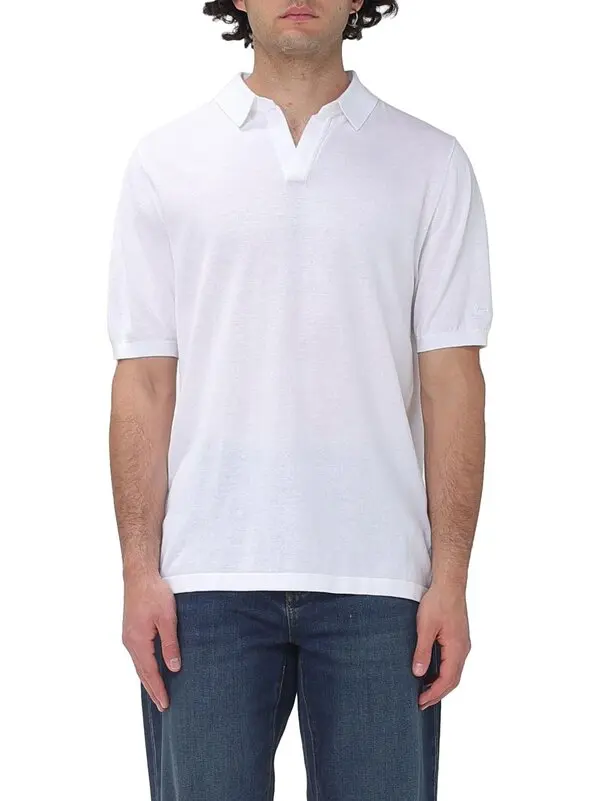 MC2 SAINT BARTH Cotton Polo Shirt - White