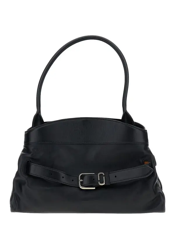 Marc Jacobs Leather Shoulder Bag - Black