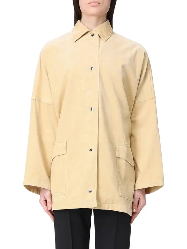 TOTEME Oversized Corduroy Jacket - Beige