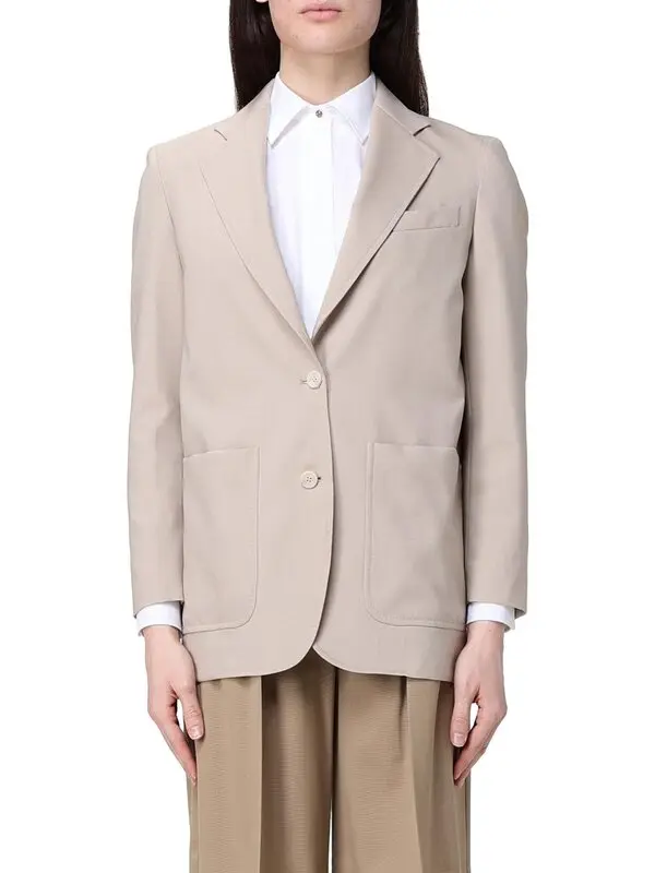 Max Mara Tailored Blazer - Moss Green