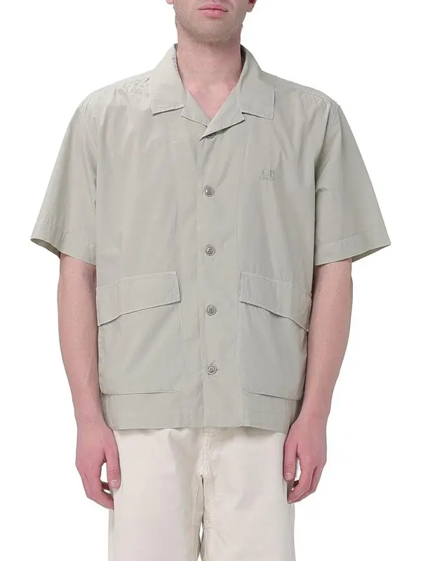 C.P. COMPANY Cotton Blend Shirt - Beige