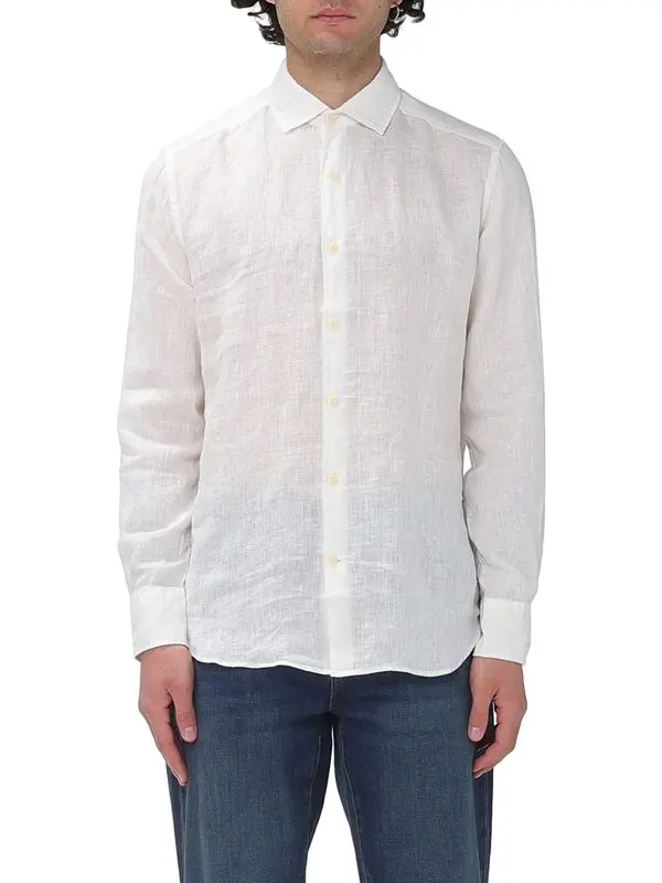 MC2 SAINT BARTH Linen Shirt - Cream