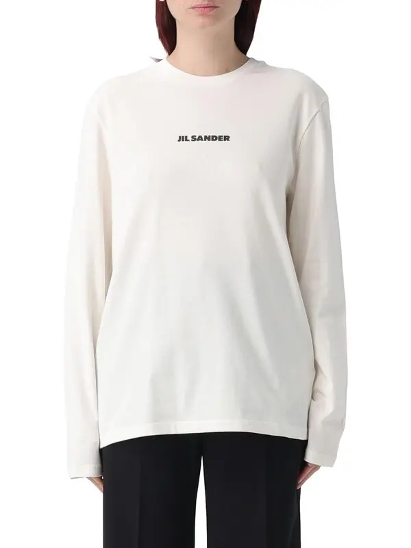 JIL SANDER Long Sleeve T-shirt - White