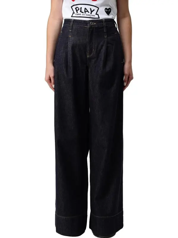 Karl Lagerfeld Wide Leg Jeans - Denim