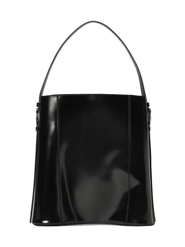 Coperni Leather Shoulder Bag - Black