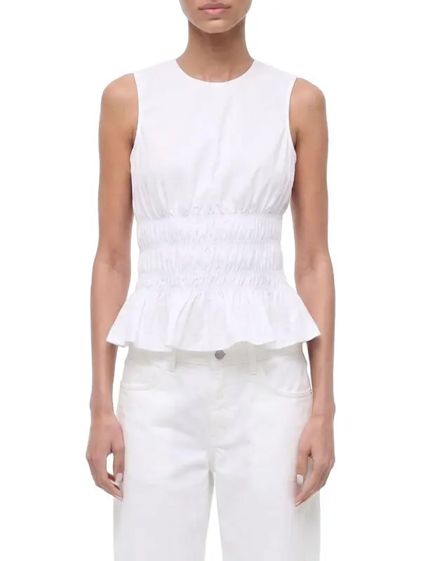 Staud Sleeveless Top - White