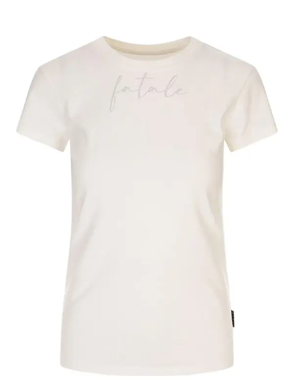 Philipp Plein Embellished T-shirt - White