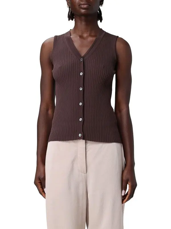 Antonio Marras Cotton Knit V-neck Vest - Green