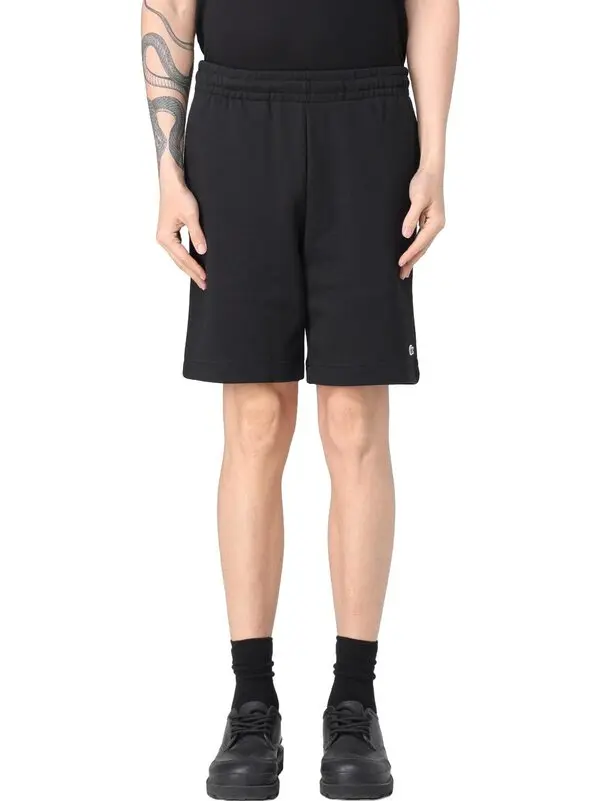 Lacoste Embroidered Logo Shorts - Black