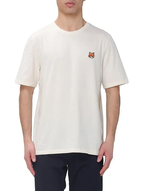 Maison Kitsuné T-shirt Colour - Beige