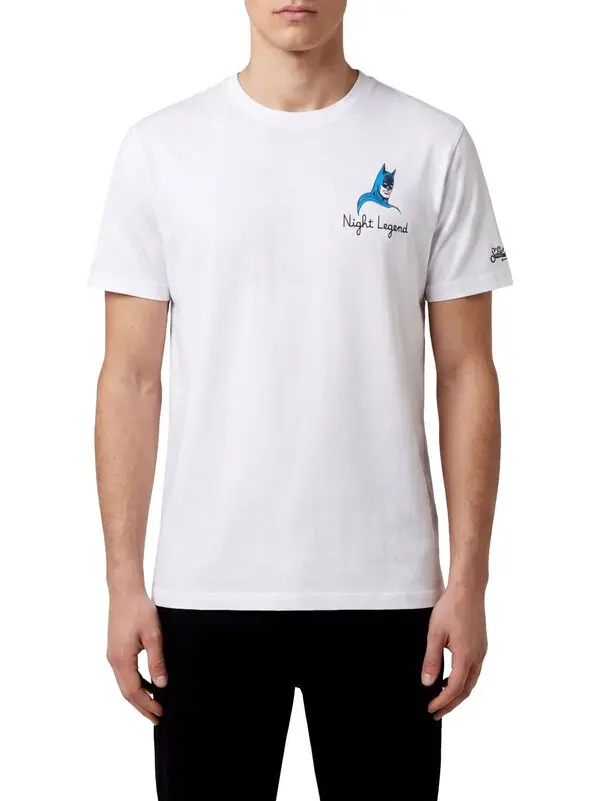 MC2 SAINT BARTH Cotton Crew Neck T-shirt - Multicolor