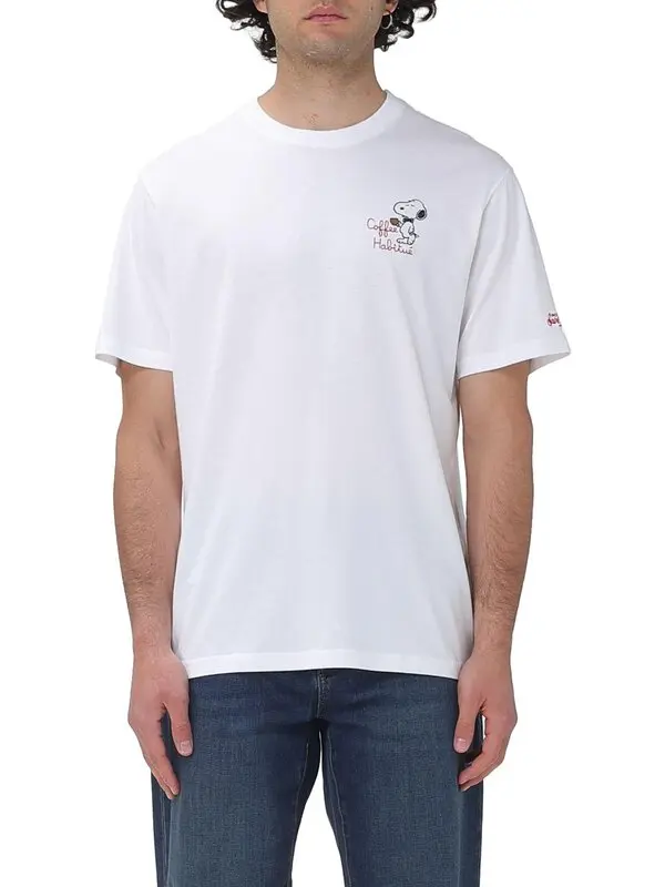 MC2 SAINT BARTH Cotton Crew Neck T-shirt - White 2