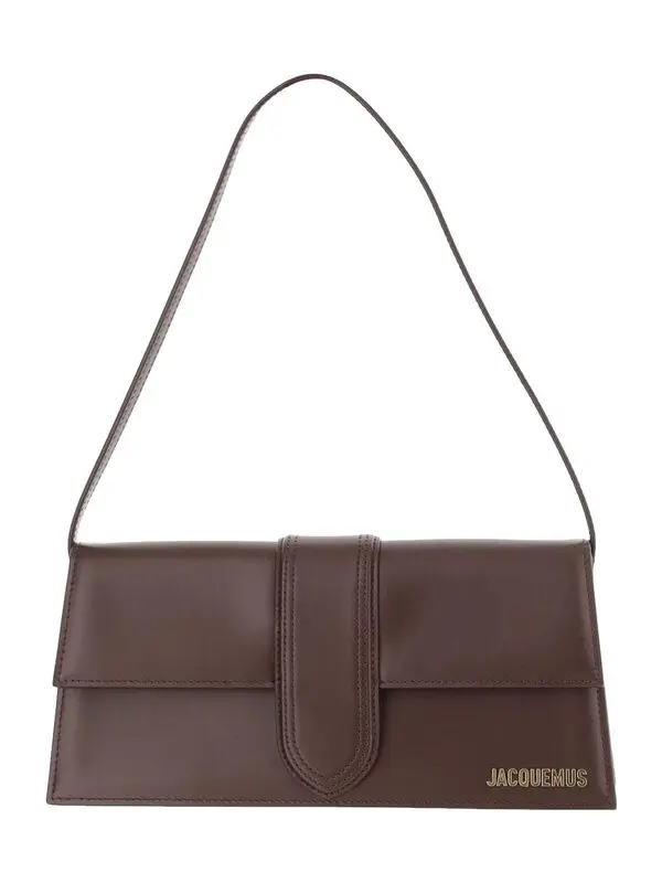 Jacquemus Leather Shoulder Bag - Brown