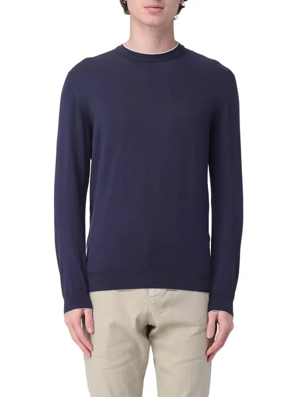 Eleventy Jumper Colour - Blue